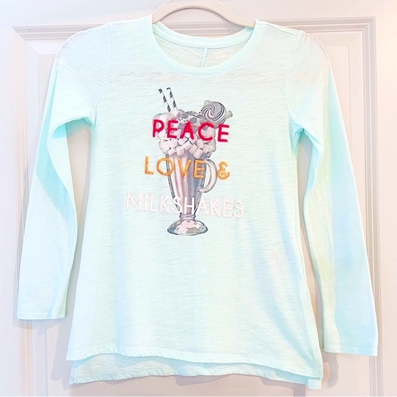 Epic Threads | Shirts & Tops | Epic Threads Girls Long Sleeve Burnout ...
